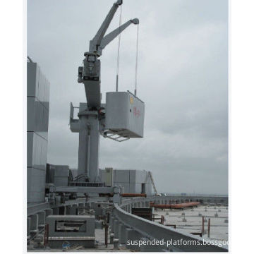 Building Maintenance Unit, Window Cleaning Gondola, Telescopic Mast Bmu ...