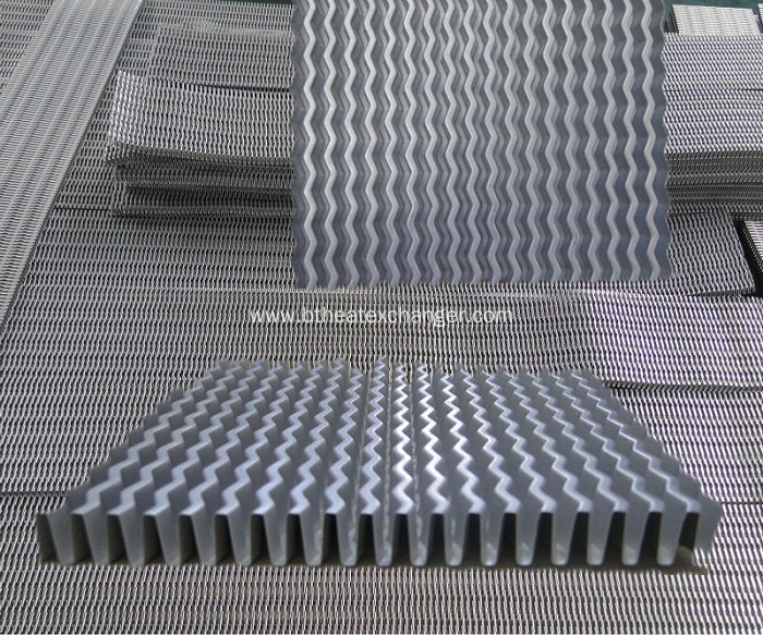 Big Pitch Aluminum Corrugated Fin for Agriculture Machinery Heat ...