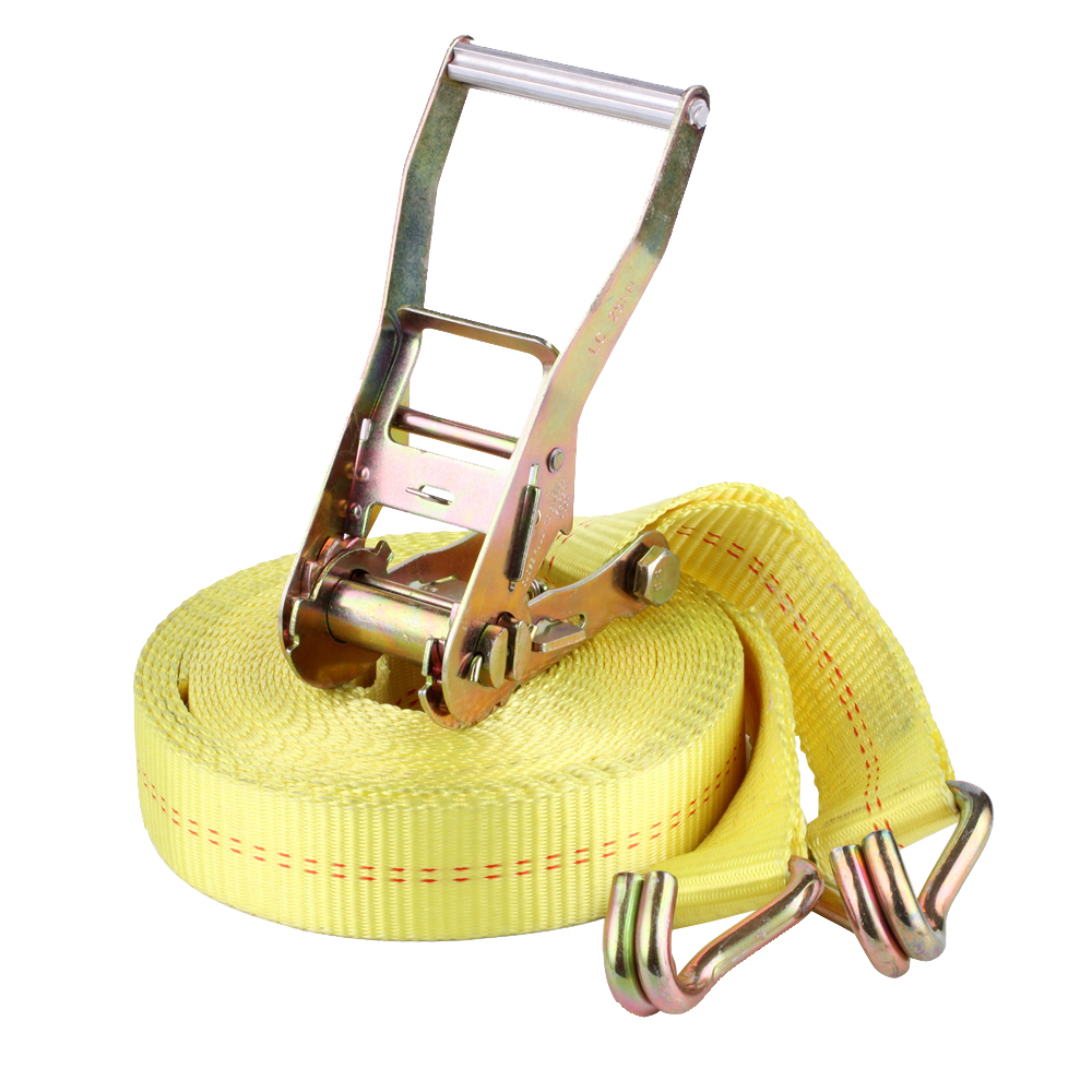 2"RATCHET LASHING STRAP 5T YELLOW China Manufacturer