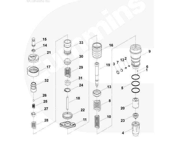 CUMMINS K19 Fuel Injector 3062092 3076130 4307428(id:10626130). Buy ...