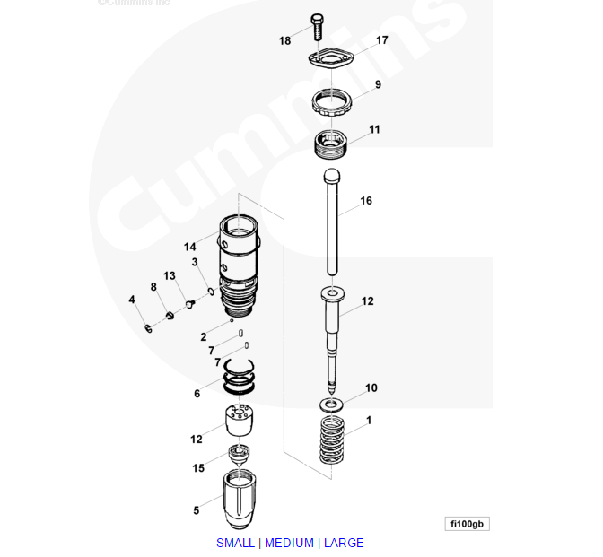 CUMMINS CCQFSC NT855 Fuel Injector 4914537(id:10626129). Buy China ...