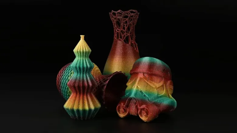 Looking for a fun twist in your 3D printing? Rainbow PLA Filament ...