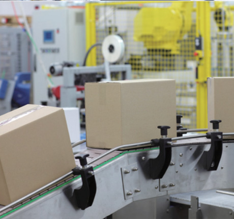 Vitrans Automated Production Line Pallet Conveyor System