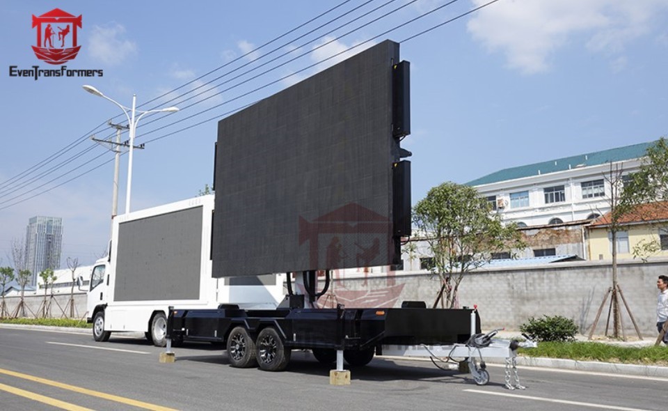 China Mobile Led Trailer,Mobile Led Giant Screen Trailer,Mobile Display ...
