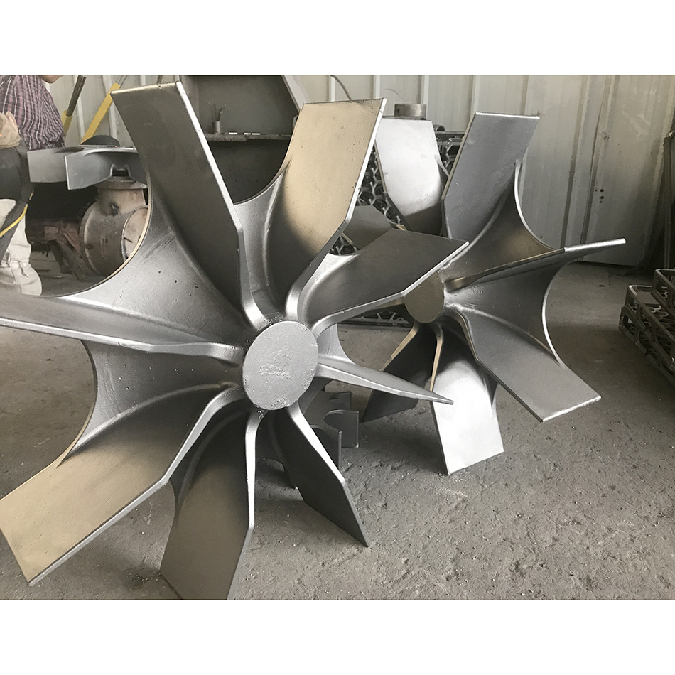 China Heat Treatment Cast Fan,Heat Treated Cast Steel Fan,Furnace Blade ...