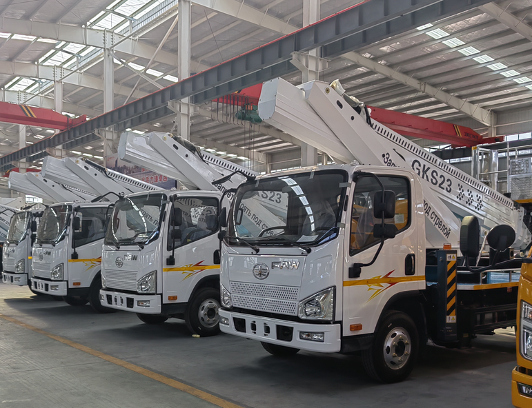 25 Meter Aerial Work Platform, 25m high altitude working trucks,25m ...